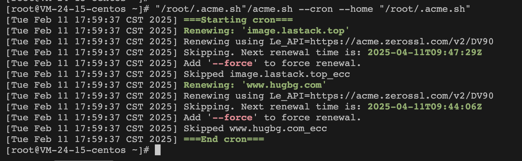 ACME自动更新SSL证书(阿里云DNS)